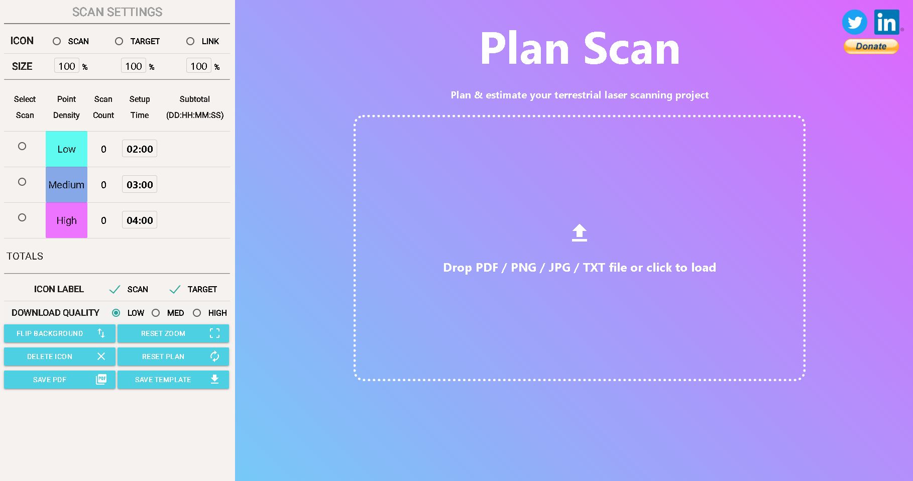 App feature poll: Laser scan planner - Laser Scanning Forum